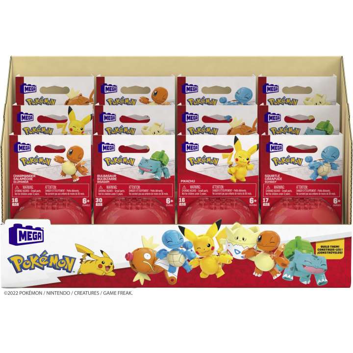 [BLIND BOX!] MEGA Pokémon Poké Ball Building Toy Kits With Action ...