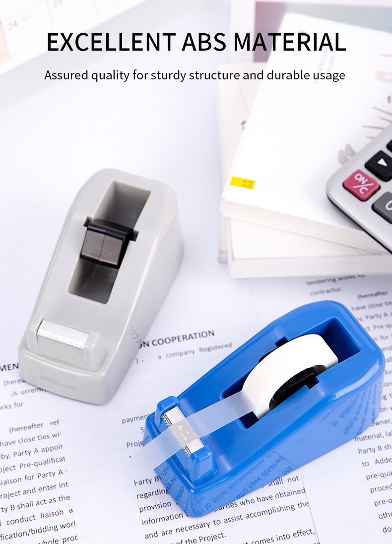 Deli Tape Dispenser Anti Slip Durable Sharp Blade Salotape Holder Heavy ...