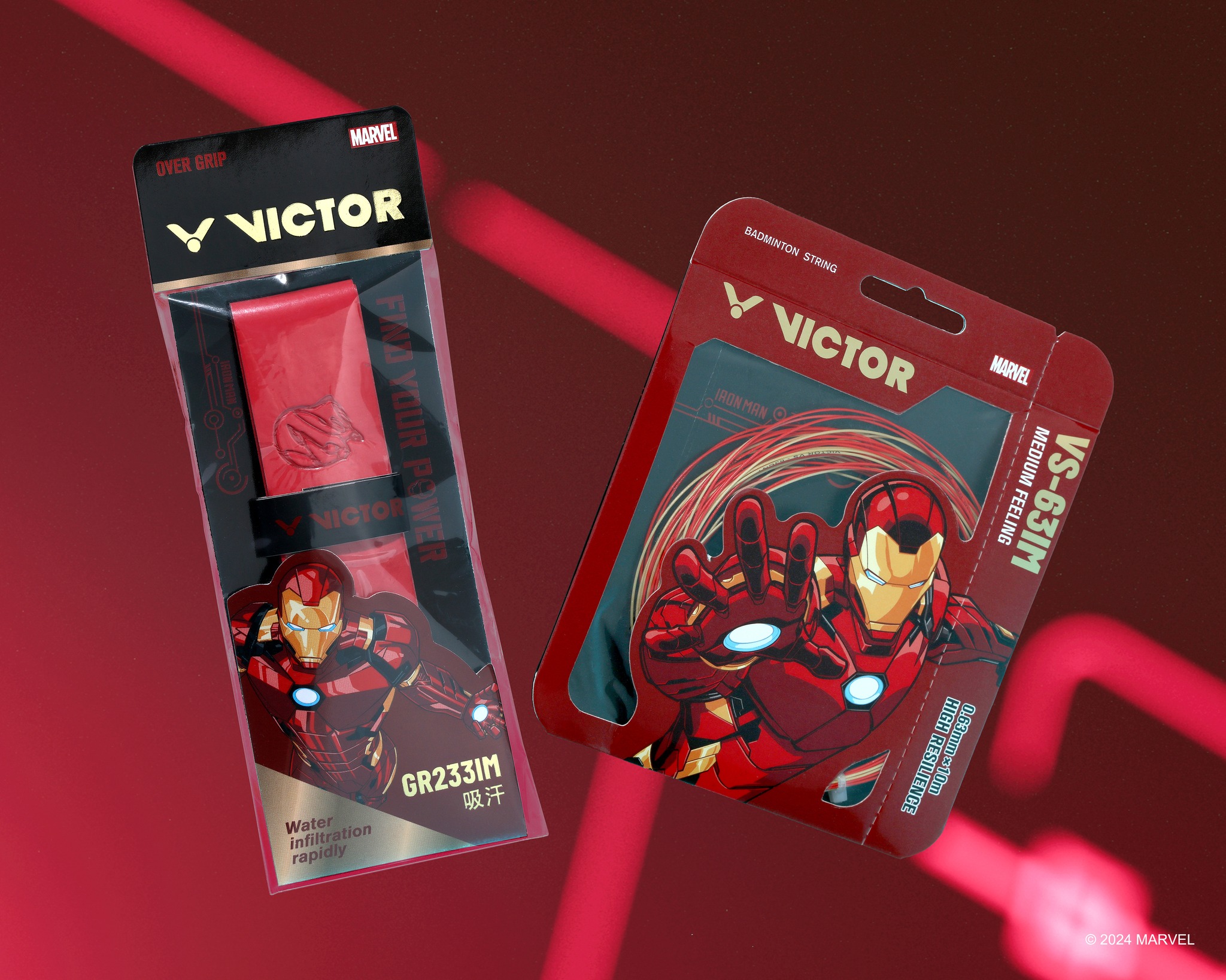 VICTOR IRON MAN METALLIC GB D Badminton Racket MA-IRONMAN | Shopee Malaysia