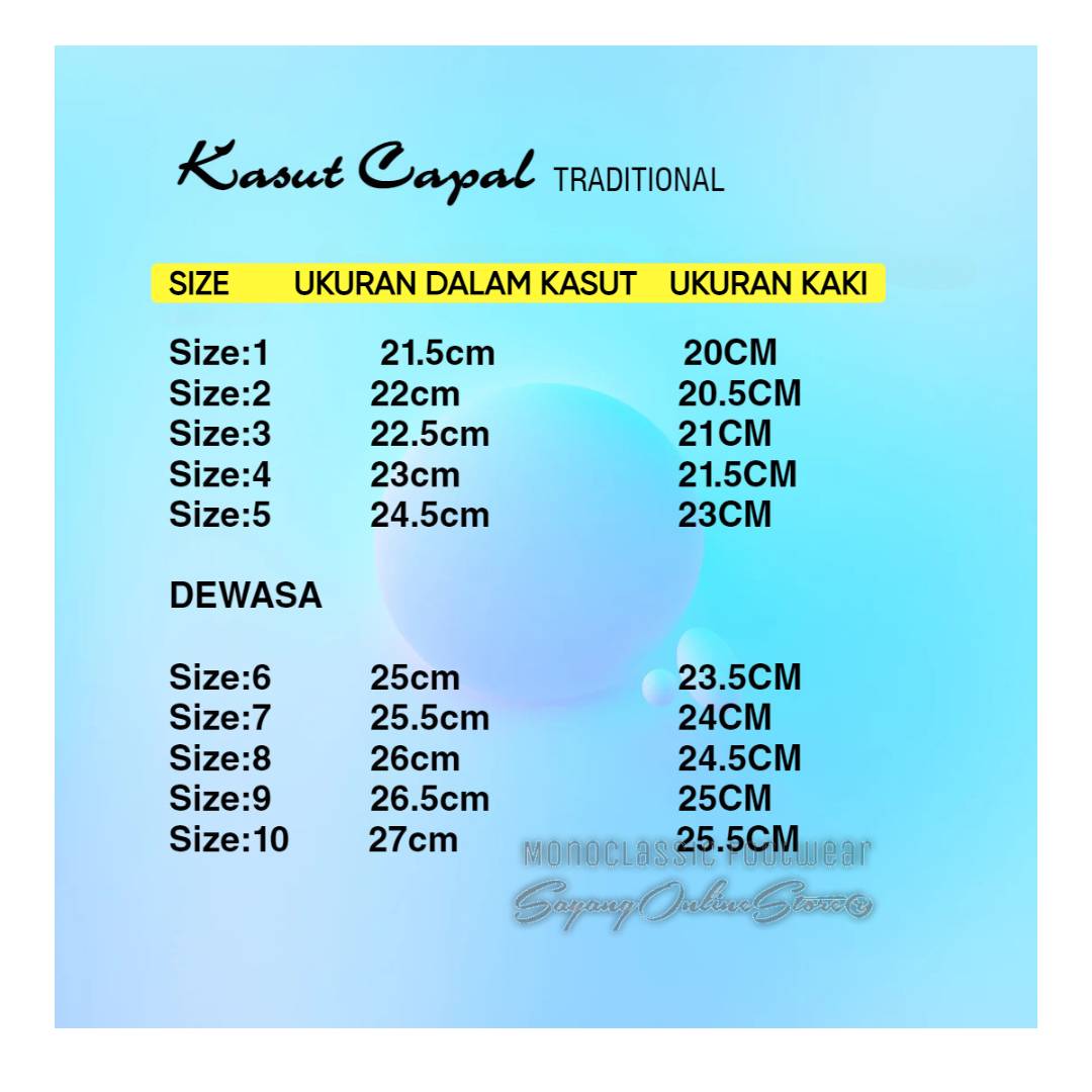 Selipar Capal Lelaki / Kasut Capal Lelaki Tradisional / Chappal Budak ...