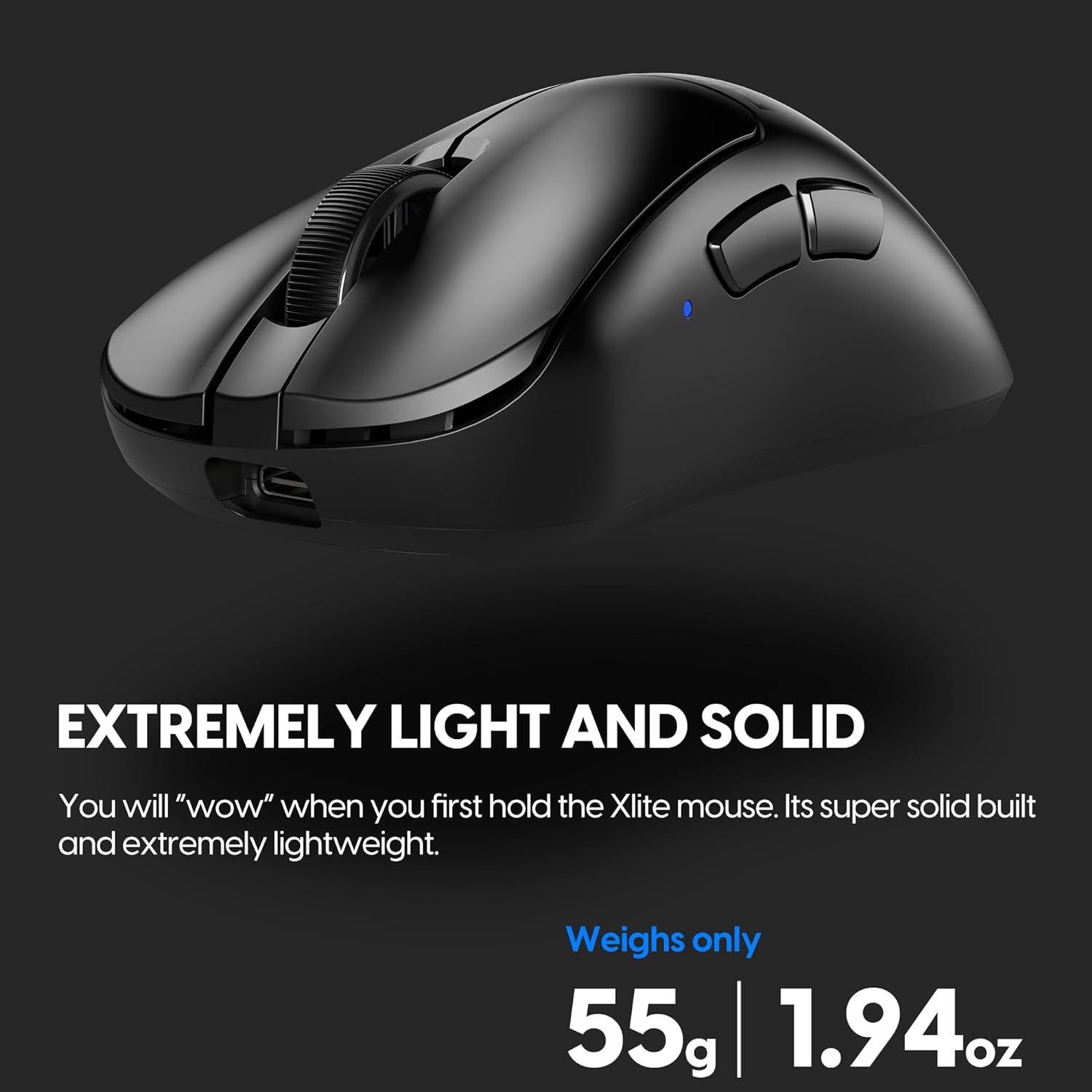 PULSAR Xlite V3 Ultra Lightweight Wireless Gaming Mouse with Optical ...