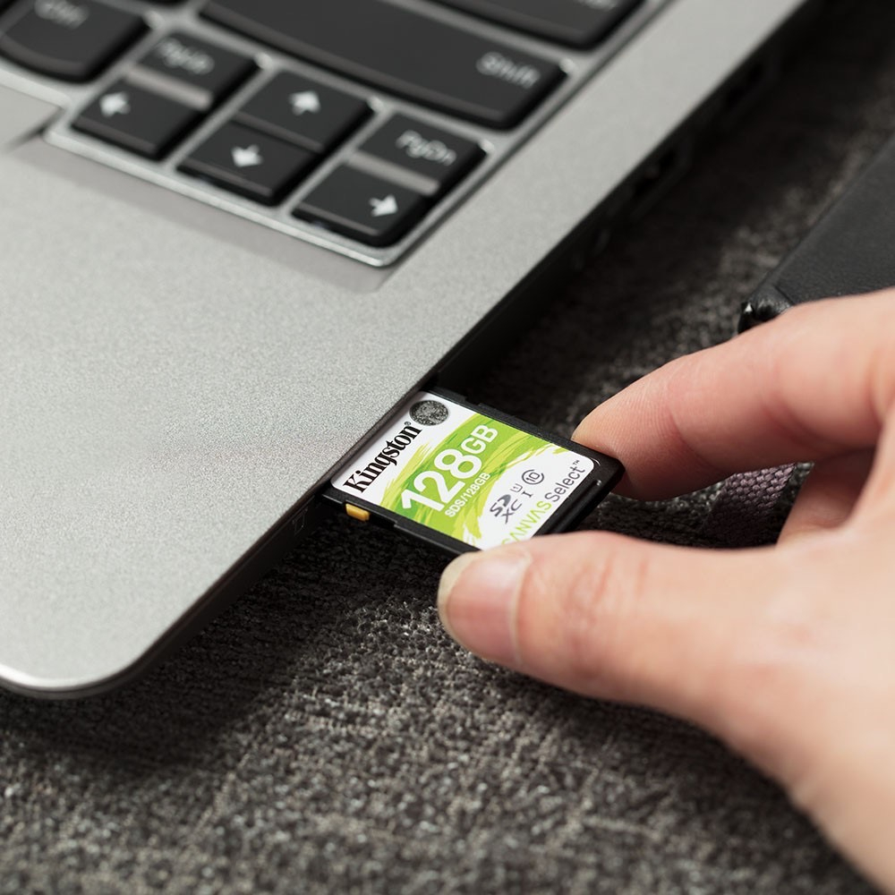 Kingston Canvas Select Plus SD Card Class 10 UHS-I 64GB 128GB Memory Card Full HD and 4K Video ...