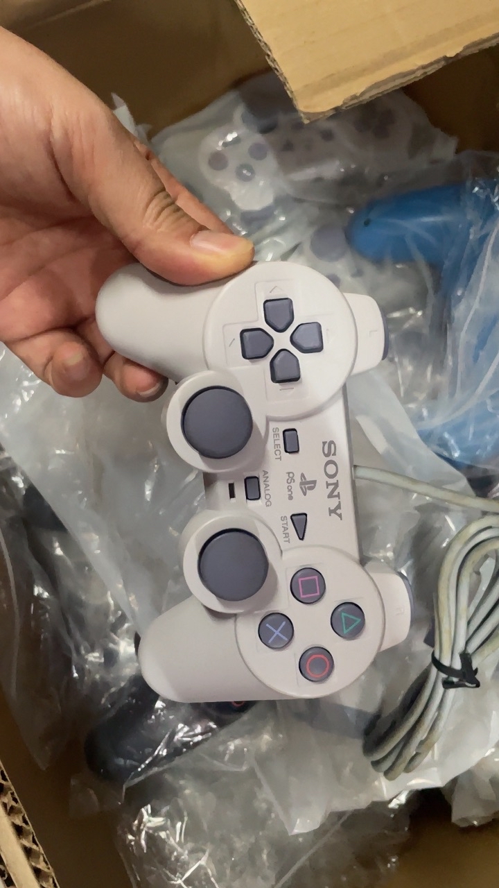 Sony Playstation 1 PS1 PS ONE Genuine Original Dual Shock Controller ...