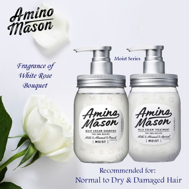 Amino Mason Hair Shampoo / Body Soap / Treatment 450ml | Shopee Malaysia