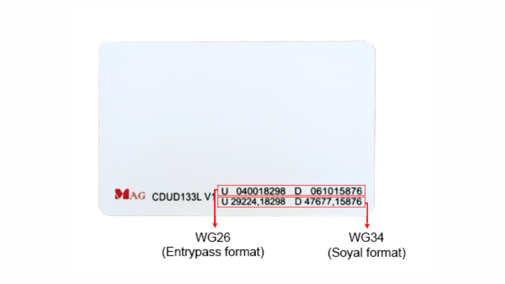 MAG Barrier XClone Encrypted Dual Frequency Card UHF 6C 919MHz ...