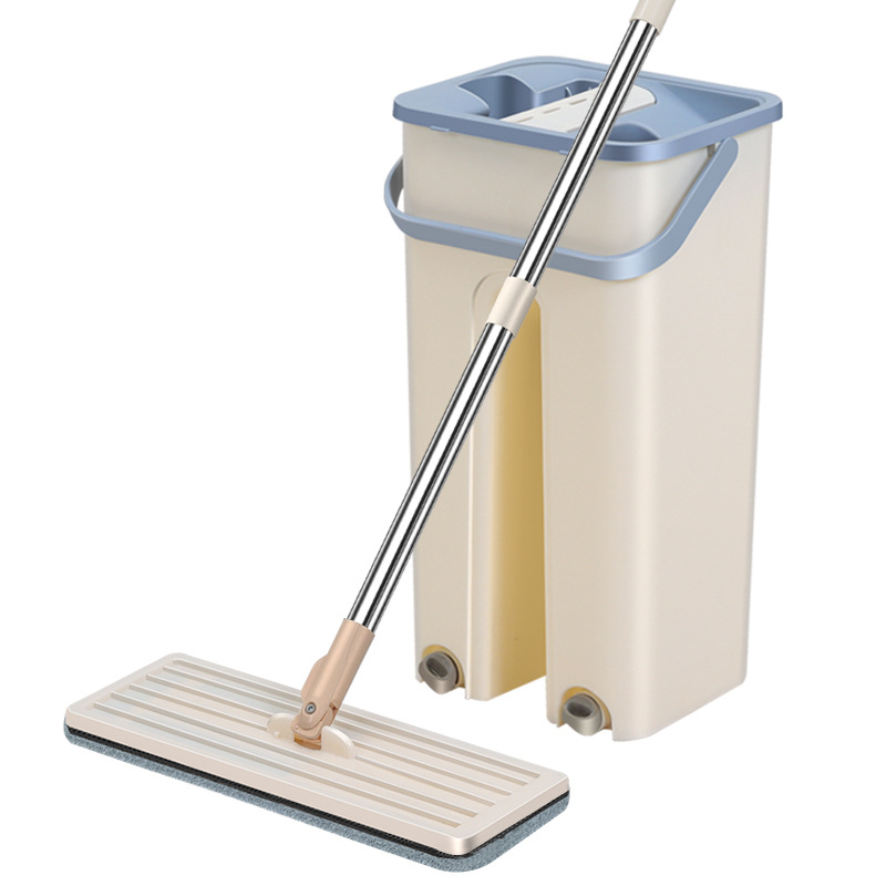 READY STOCK ️ Mini Slim Scratch Mop Self-Wash And Squeeze Dry Flat Mop ...