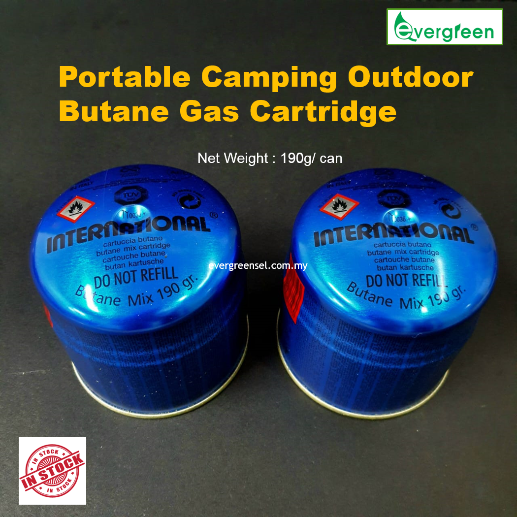 ( READY STOCK ) International Butane Gas Cartridge Camping Gas | Shopee ...