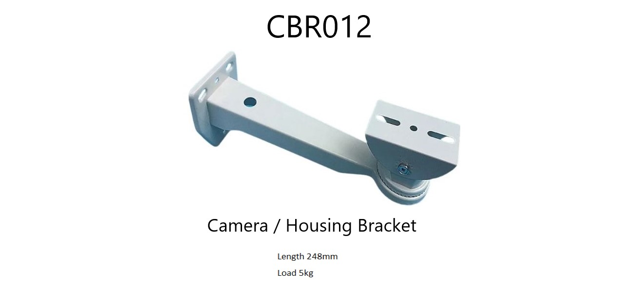 Outdoor CCTV Camera Metal Housing Bracket length 300 mm Load 5kg for ...
