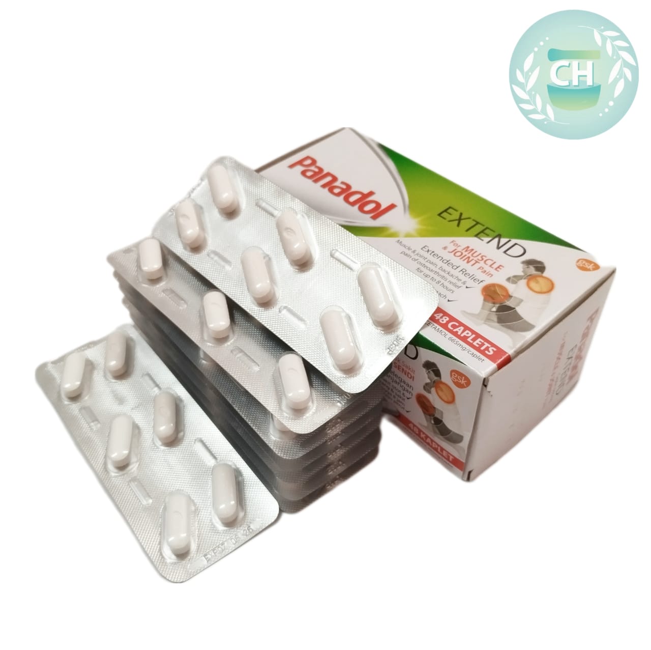 [PANADOL] Panadol Extend 48 Caplets ( 8 X 6 Caplets ) | Shopee Malaysia