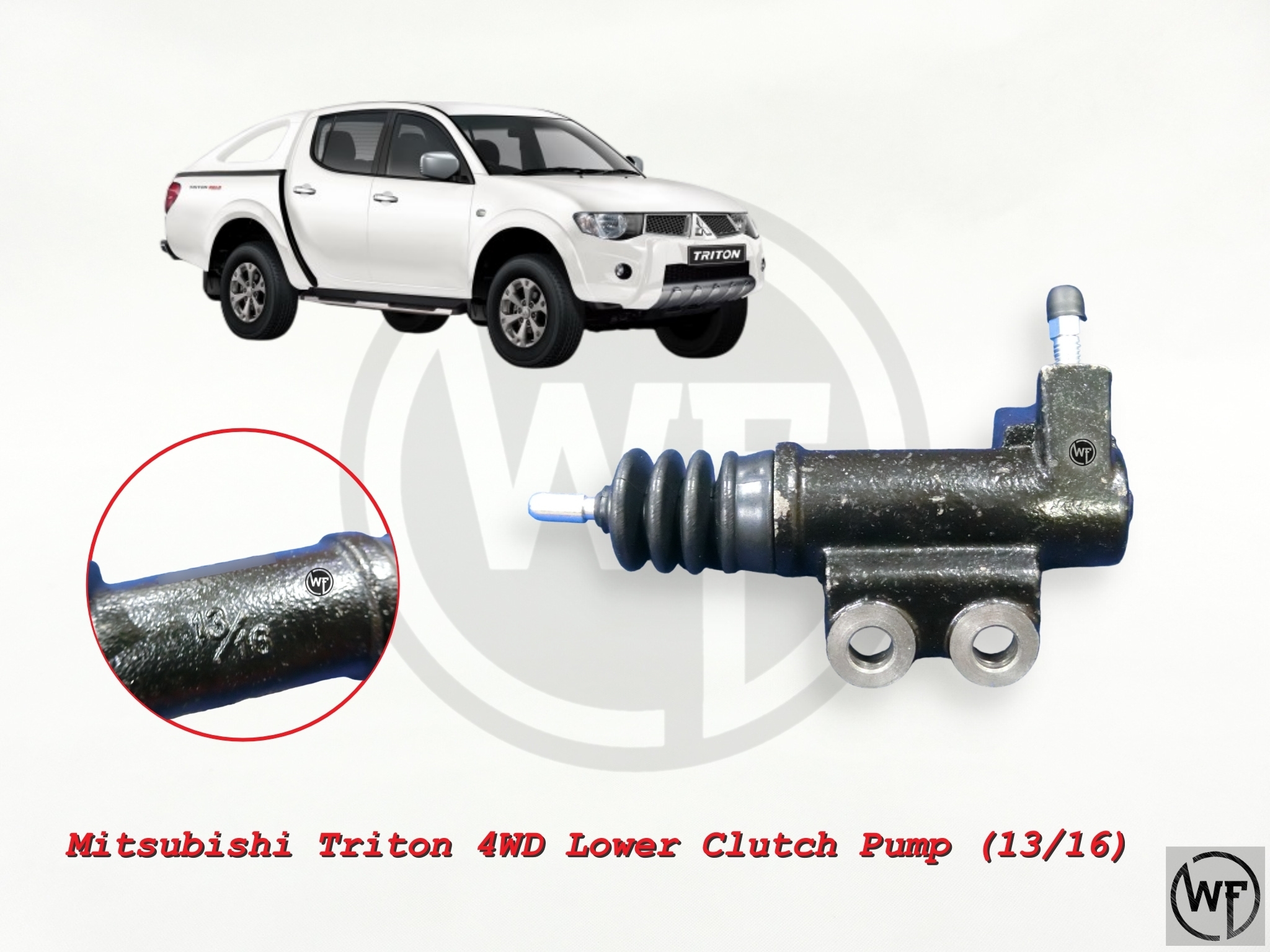 Mitsubishi Triton 4WD Lower Clutch Pump (13/16) NEW | Shopee Malaysia