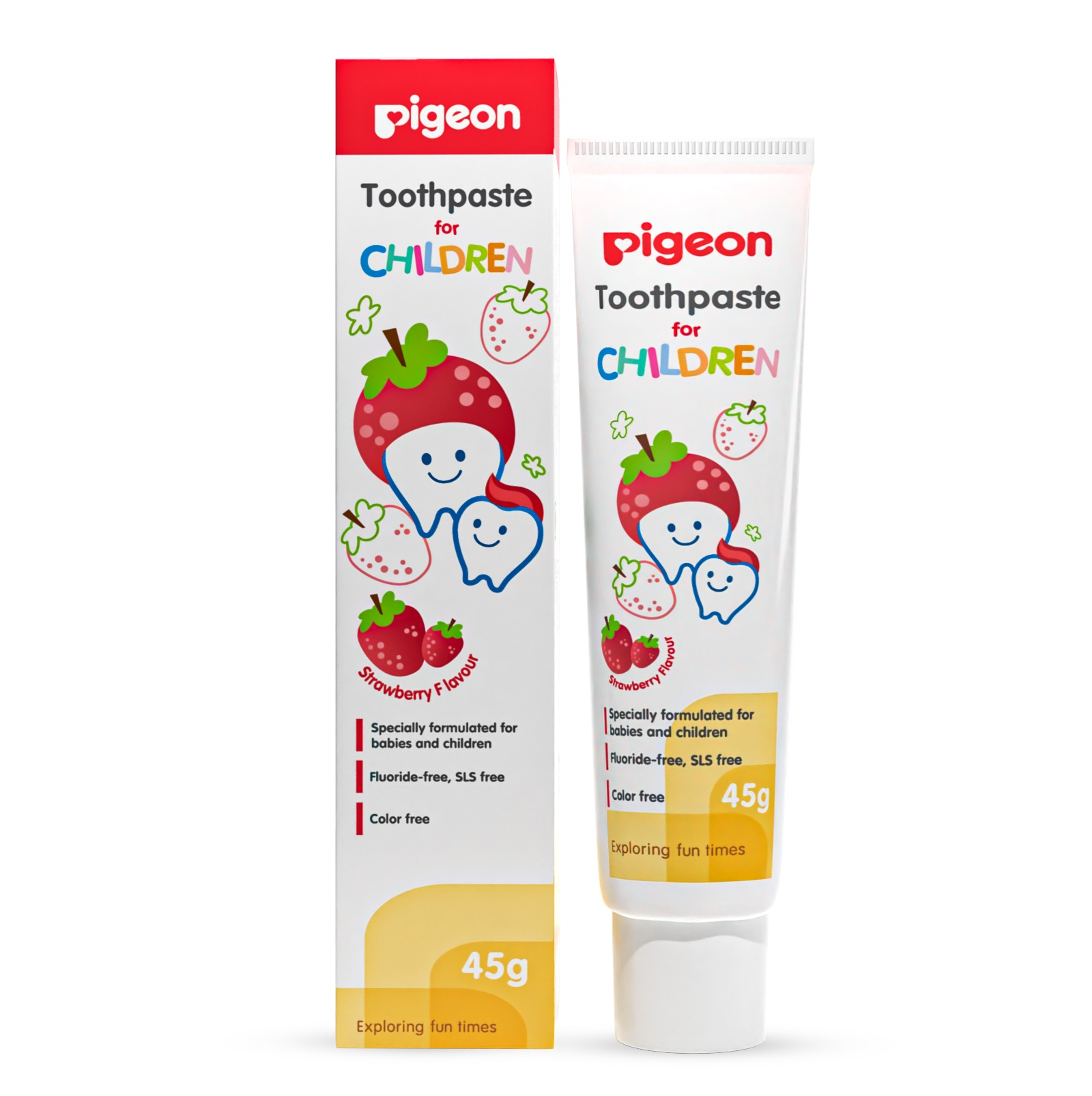 Pigeon Children Toothpaste *Strawberry* | Baby Toothpaste | 儿童牙膏 ...