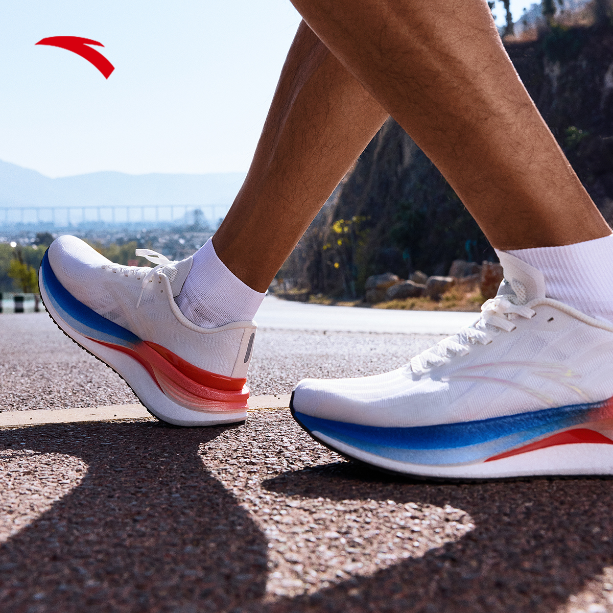 ANTA Men G21 PRO Running Shoes 1124B5561-5- Paper White (Kasut Larian ...
