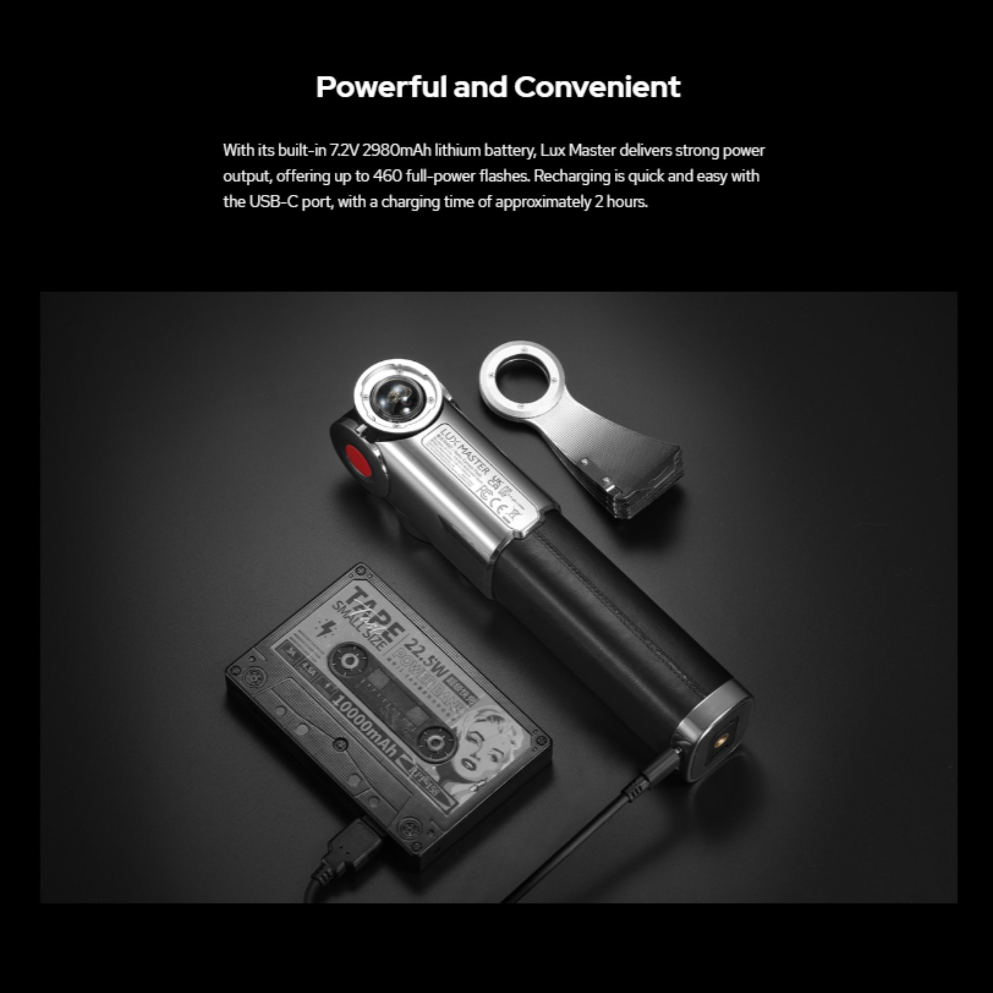 Godox LuxMaster Retro Tiltable LUX Master Camera Flash Head with ...