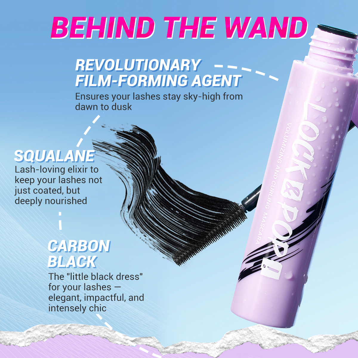 [MUST BUY!!] DAZZLE ME Lock & Pop! Volumizing and Curling Mascara ...