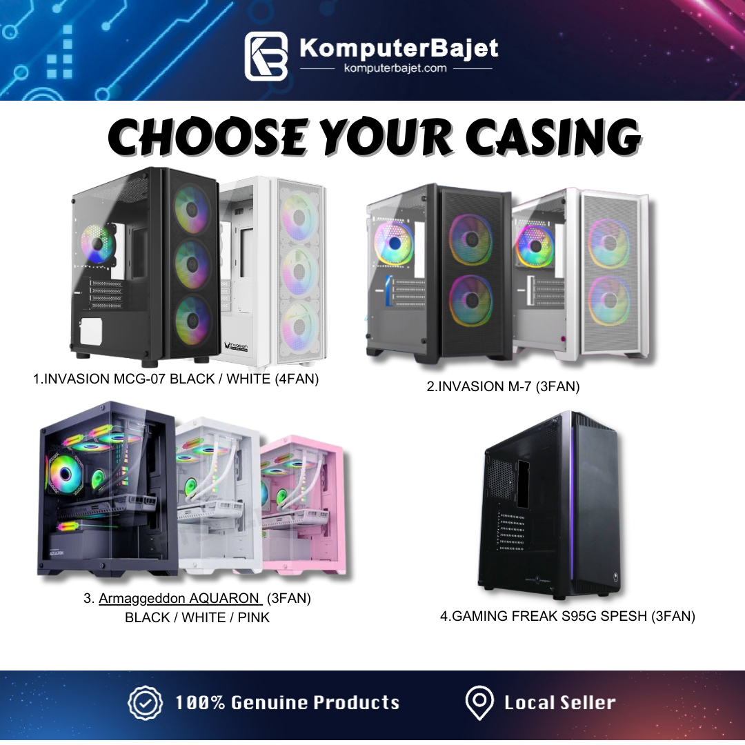 🔥100% NEW GAMING PC PACKAGE CUSTOMIZE CUSTOM PC HIGH PERFORMANCE INTEL ...