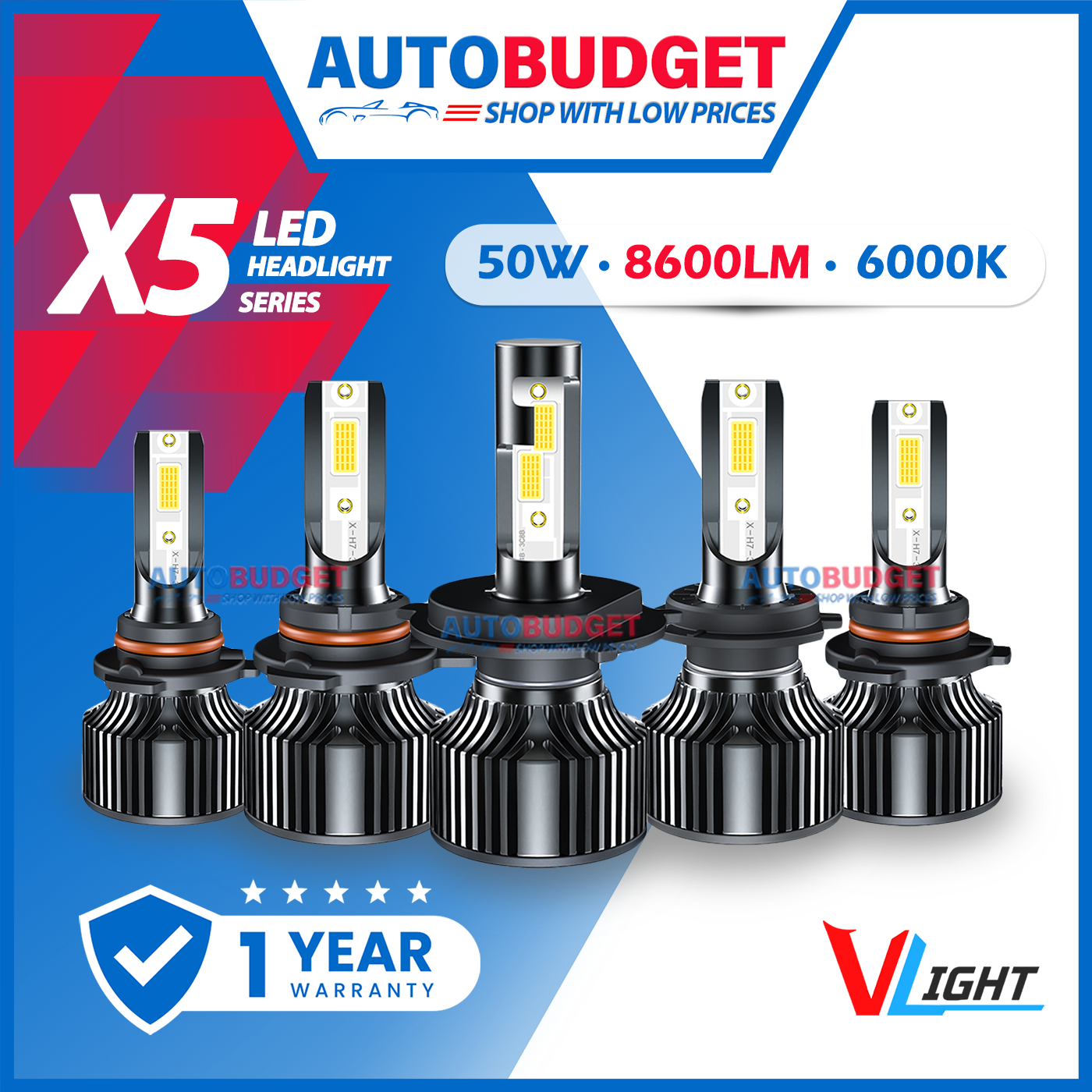[PROTON] Car LED Headlight DOB 6000K SAGA IRIZ EXORA X70 PERSONA LED ...