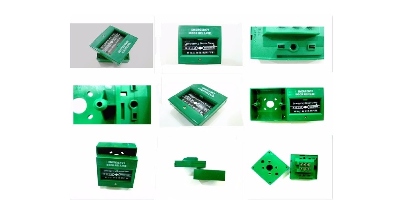 Emergency Break Glass Green Color to Release Door Access Control ...