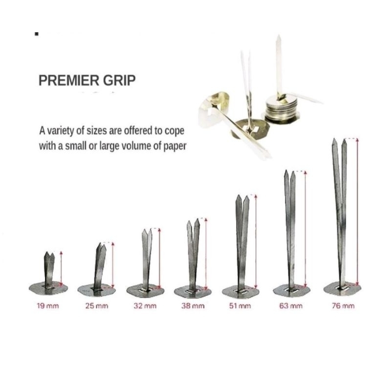 ASTAR BINDER PREMIER GRIP Paper Binder with Washers 19/25/32/38/51/63 ...