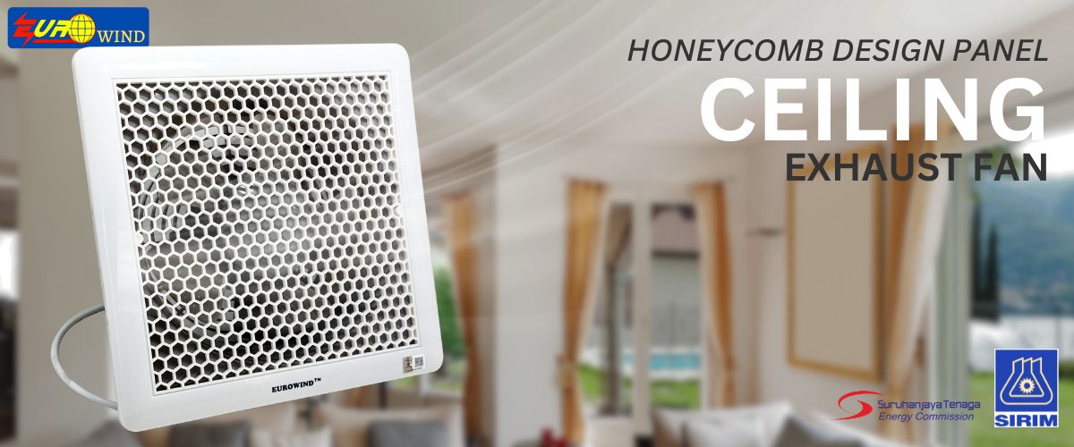 SIRIM EUROWIND Ceiling Exhaust Fan Ceiling Fan Grille Ventilation Fan ...