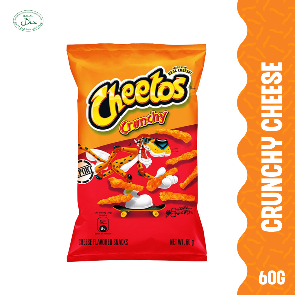 Cheetos Crunchy Cheese (60g) / Cheetos Crunchy Perisa Keju 60g | Shopee Malaysia