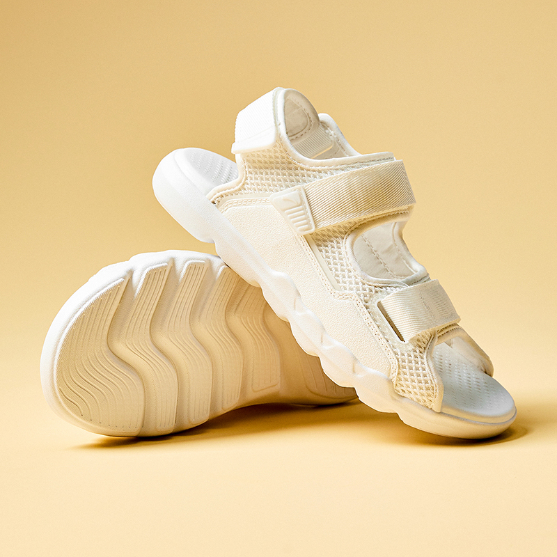 ANTA WOMEN Basic Sandals Sandals 1224C8508-2- Paper White (Kasut ...