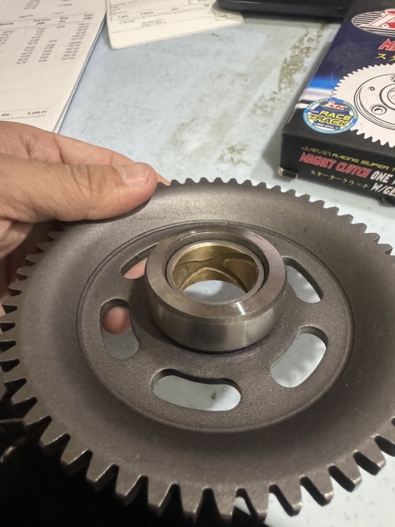 12COPPER BUSH GEAR (IKK) RACING STARTER ONE WAY BEARINGS ONE WAY GEAR ...
