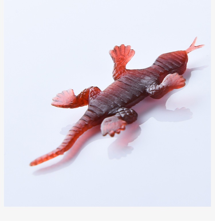 Rubber Simulation Lizard Insects Toy Prank Funny April Fool Lifelike ...