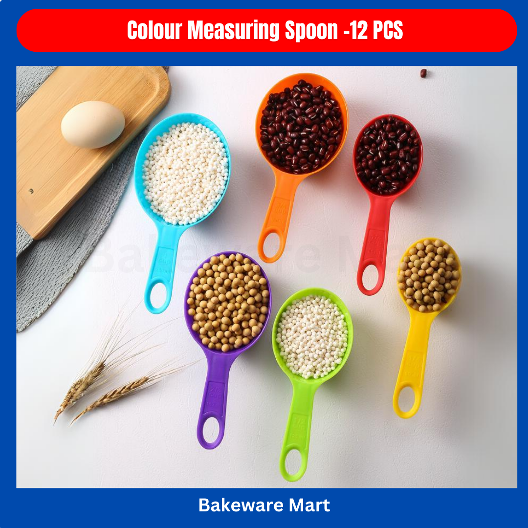 Measuring Spoon 5pcs/10pcs/12pcs Set Spoons Colourful Coffee Bakery ...