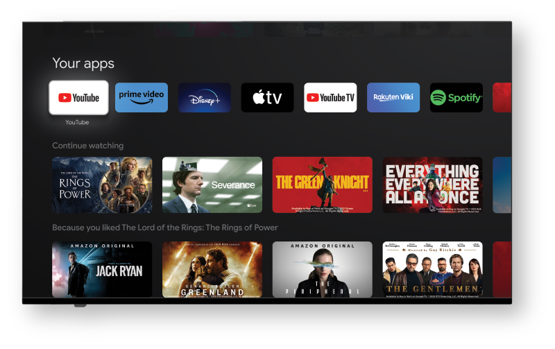 SHARP 4K LED TV 75 Inch 4TC75HJ6000X4K UHD HDR GOOGLE TV Android System ...