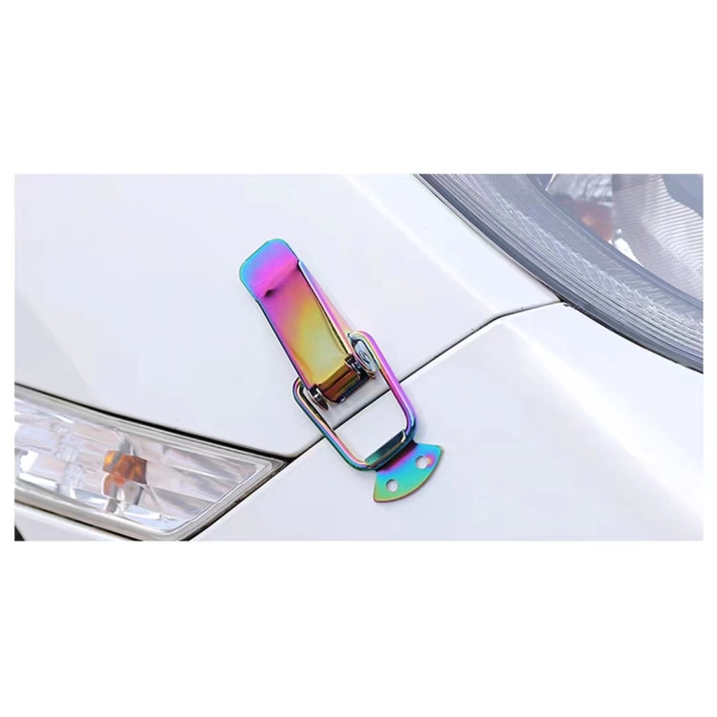 CAR JDM BUMPER CLIP 2PCs Bodykit Bonnet Boot Klip Lock Universal myvi ...