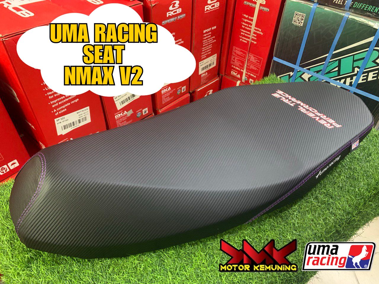 UMA RACING RACING SEAT YAMAHA HONDA SUZUKI Y15 LC 135LC RS150 RSX ...