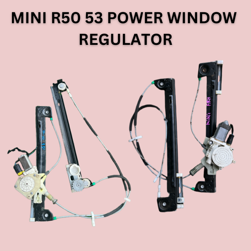 MINI R50 R52 R53 POWER WINDOW REGULATOR WITH MOTOR - POWER WINDOW GEAR ...