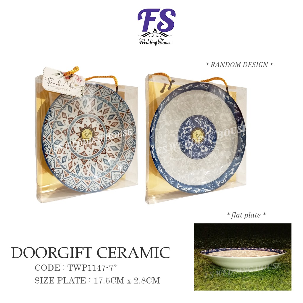 1PCS - DOORGIFT PVC/DOORGIFT PLATE/DOORGIFT PVC/ceramic plate/PLATE ...