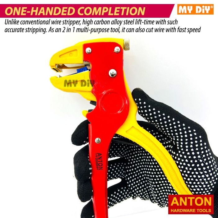 Ready Stock !!! ANTON 2 in 1 Automatic Wire Stripper and Cutter Tool ...