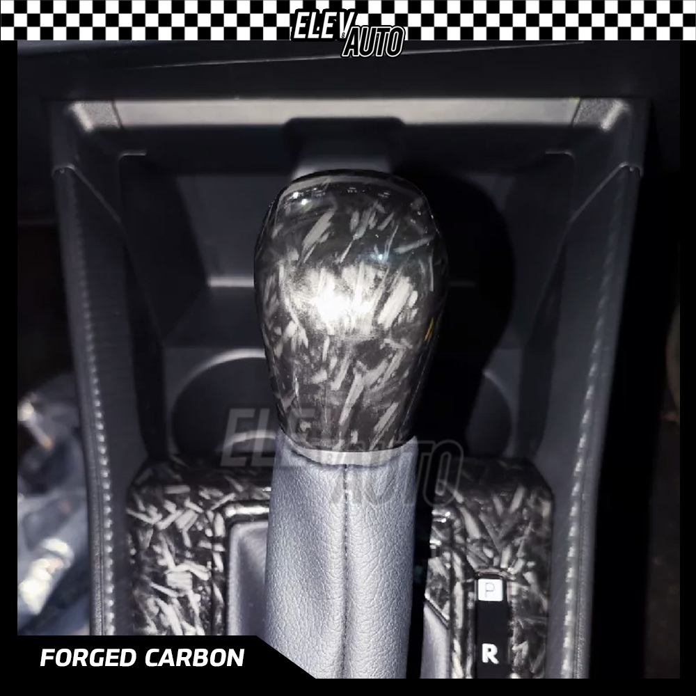 Perodua Axia 2023 2024 Gear Shift Knob Trim Carbon Fiber Black Interior ...