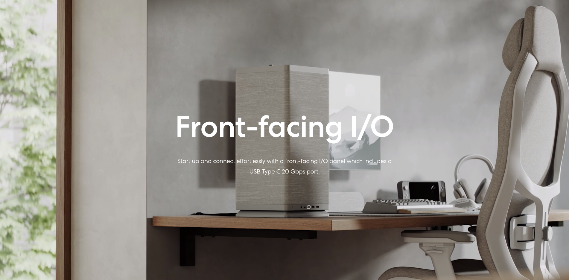 Fractal Design Mood Mini-ITX Mini Tower Small Form Factor PC Desktop ...