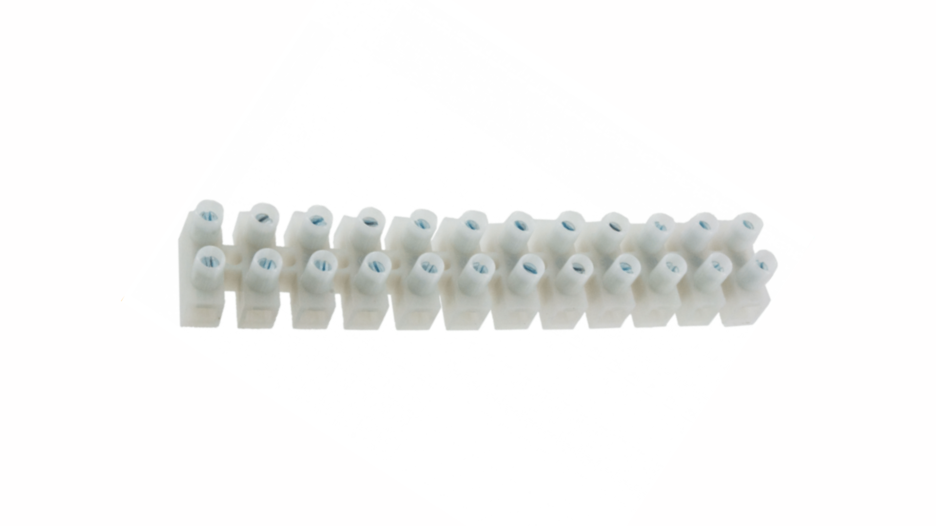 PVC 380V 5A Wire Connector Termination Block White Color Colour for ...