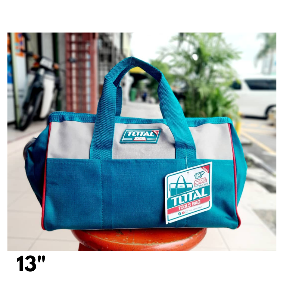 TOTAL (THT26131-13" & THT261625-16") High Quality Tools Bag | Shopee ...