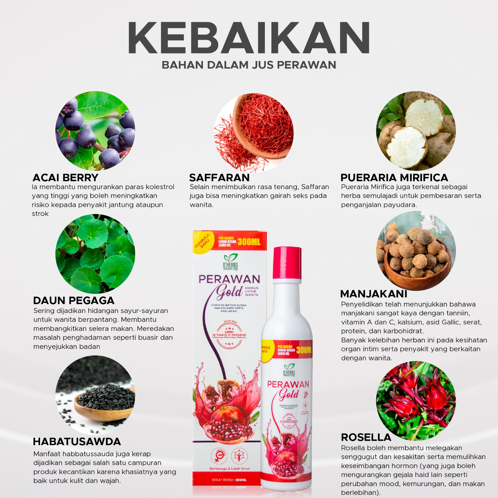 [NEW] DHERBS Perawan Gold Combo | Shopee Malaysia