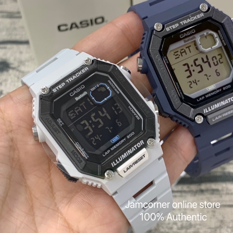100% ORIGINAL CASIO DIGITAL WS-B1000-1AV/WS-B1000-8BV/WS-B1000-2AV with Bluetooth® pairing ...