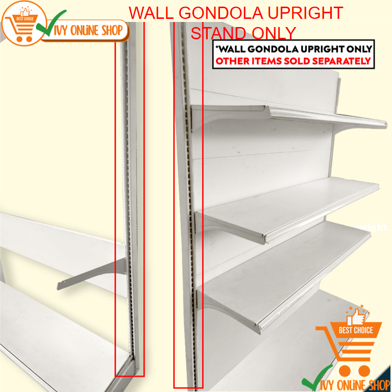 Wall Gondola Upright Stand / GONDOLA TIANG Only | Shopee Malaysia