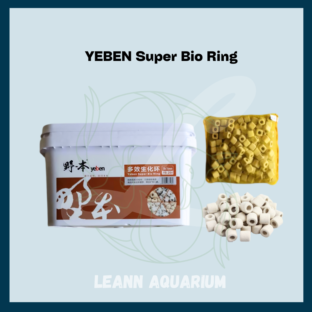 🔥HOT🔥 YEBEN Super Bio Ring Aquarium Bacteria Media Filter 500g | Shopee ...