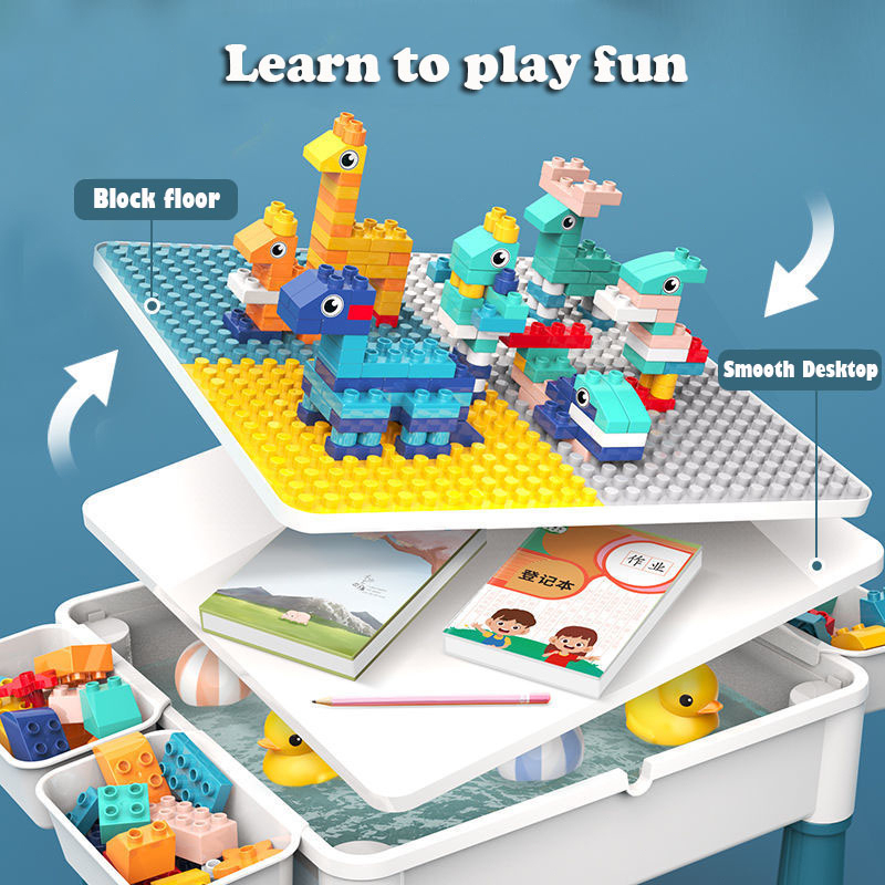 240Pcs Child Kids Block Toys Assemble Puzzle Educational Toys House ...