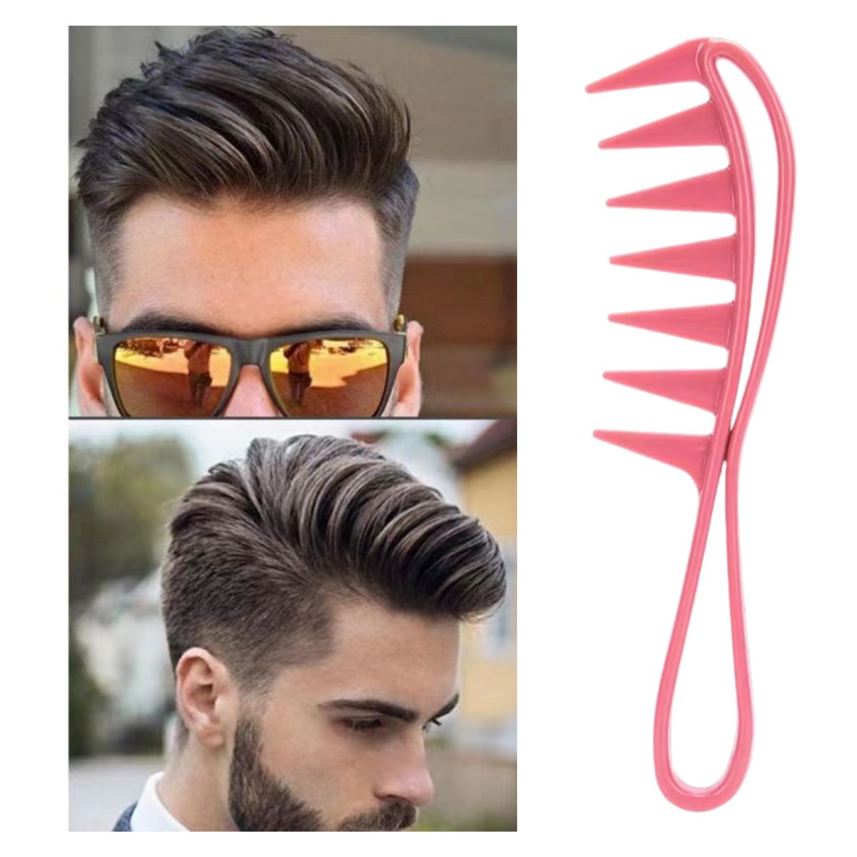 [MALAYSIA READY STOCK] Home Park Wide Tooth Comb Texture Comb Big Teeth ...