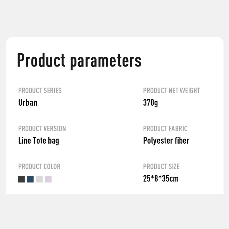 MAH Urban Lightweight Tote Bag Simple Laptop Shoulder Beg Waterproof ...