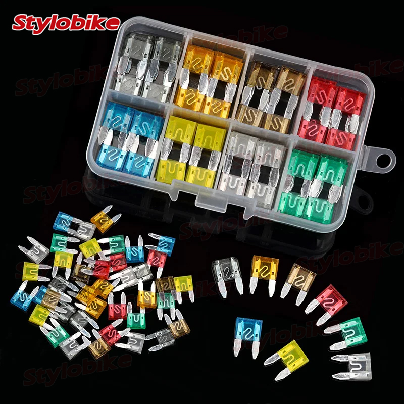 Car Blade Fuse 7.5A 10A 15A 20A 25A 30A Standard Mini Micro Fuse Lorry Fius Kereta Automotive ...