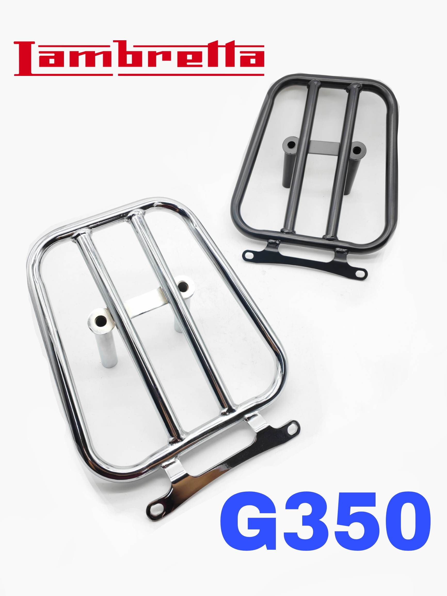 Rear Luggage Special Flat Rack Holder LAMBRETTA G350 Accessories Motor ...