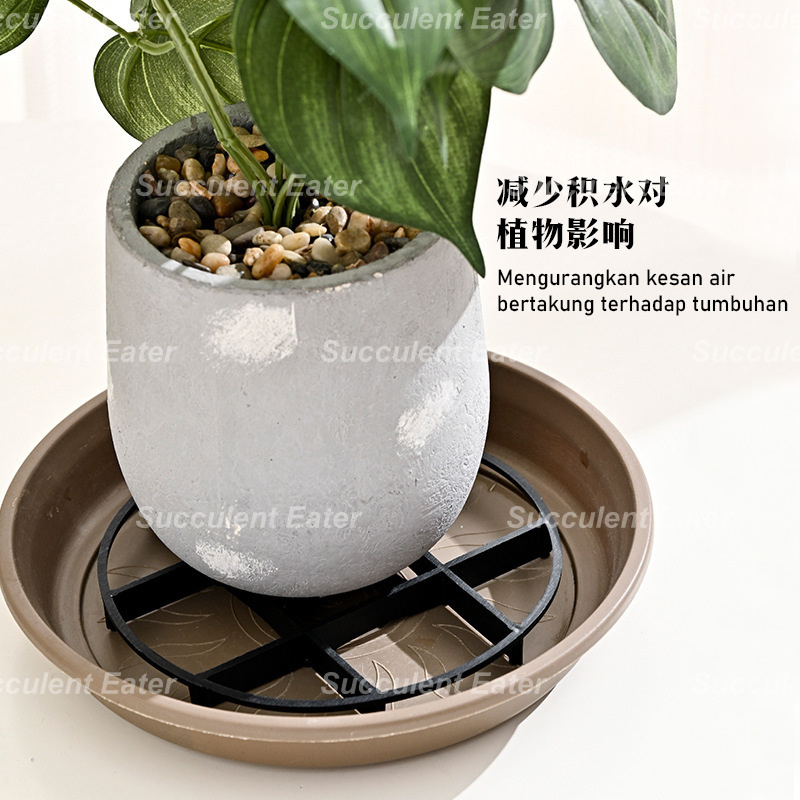 Anti-Root Rot Drainage Tray for Flower Pot Dulang Saliran Pasu Bunga ...