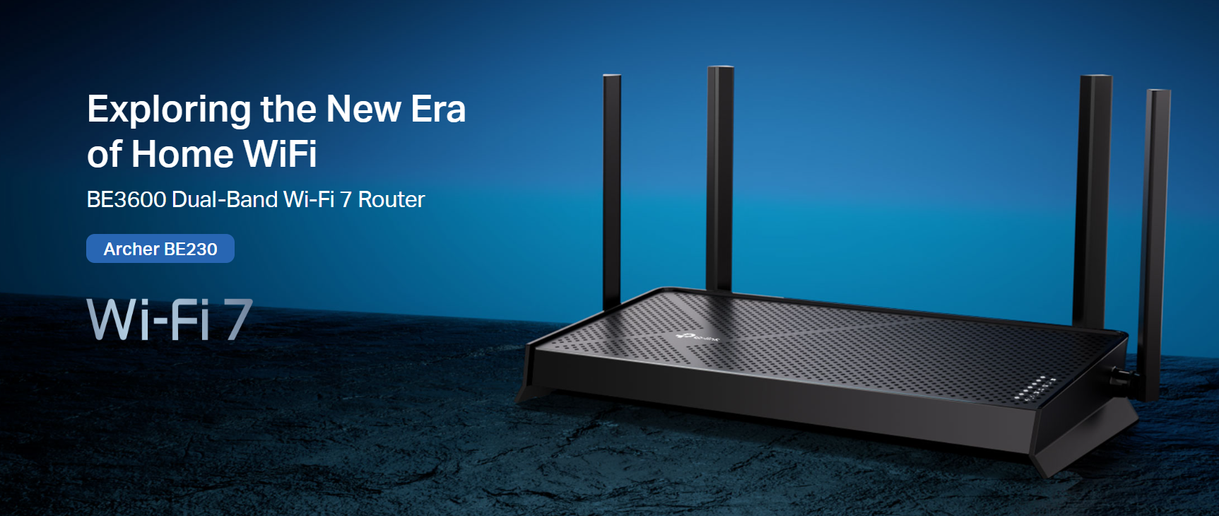 TP-Link Archer BE220 / BE230 WiFi 7 BE3600 Router Dual-Band with ...