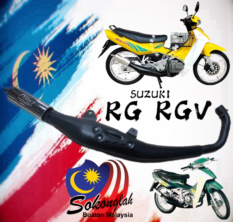 RG RGV rg110 Std Ekzos Bunyi Selapis Ting Ting Ting Exhaust Standard ...